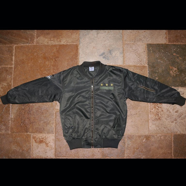 GT Bomber Jacket Olive Green – GnarlyToons